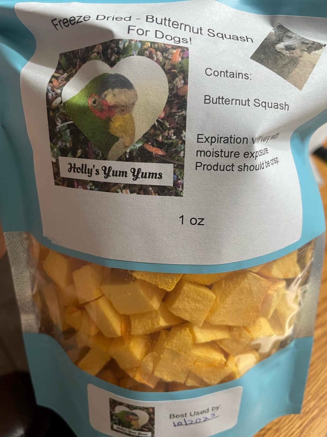 Freeze Dried - Butternut Squash for Dogs! - Etsy