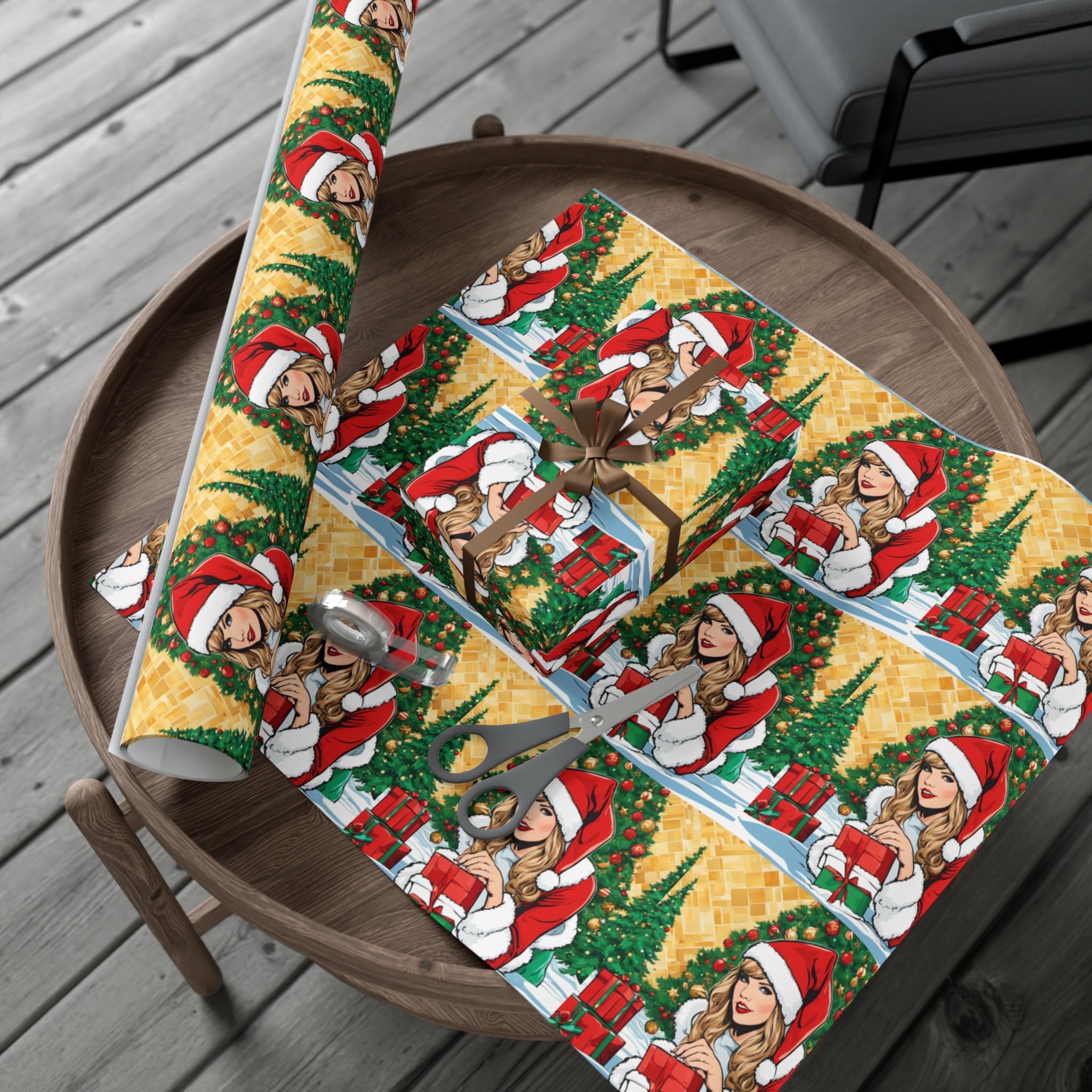 Taylor wrapping paper for swift fans gift for Christmas Unique Taylor ...