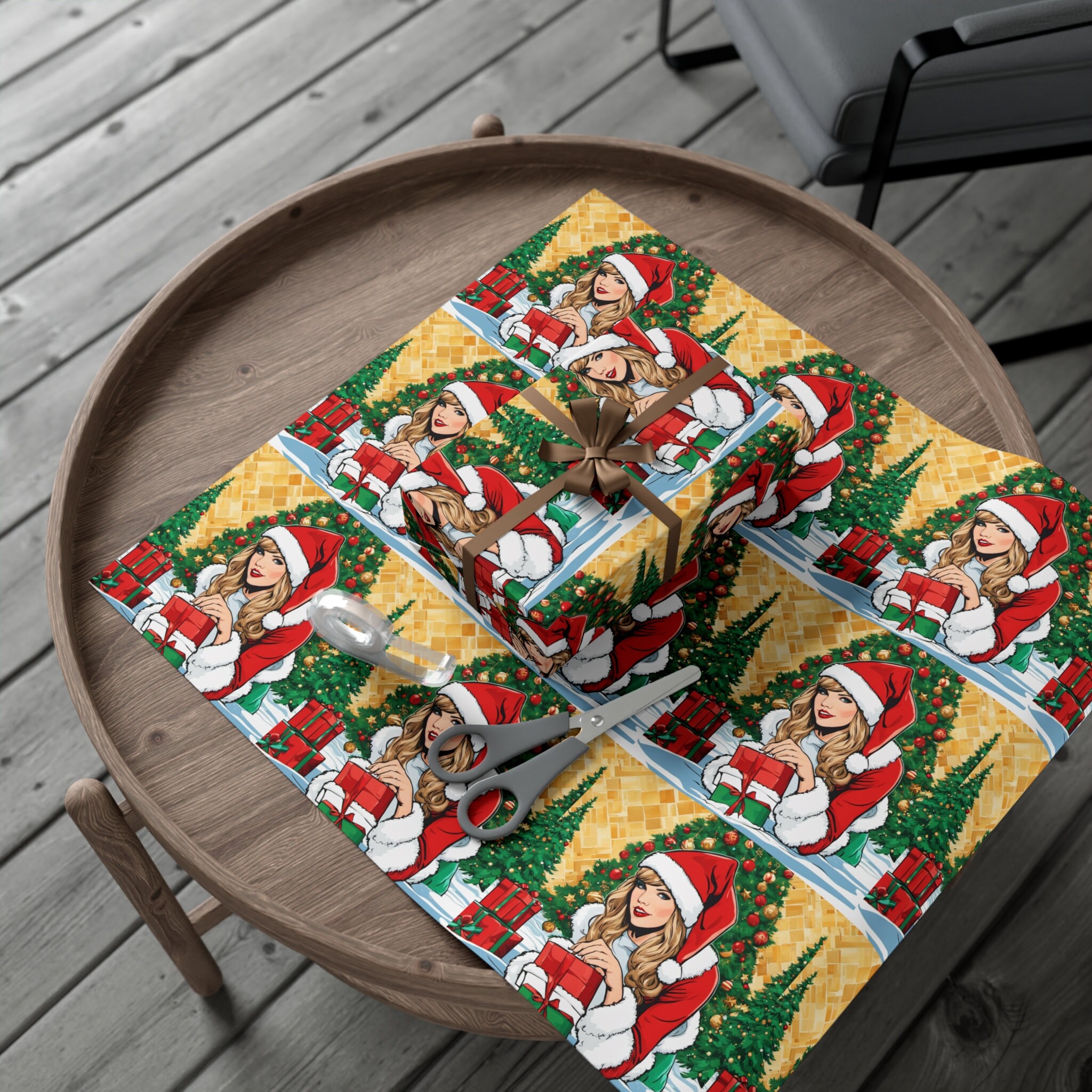 Taylor wrapping paper for swift fans gift for Christmas Unique Taylor ...