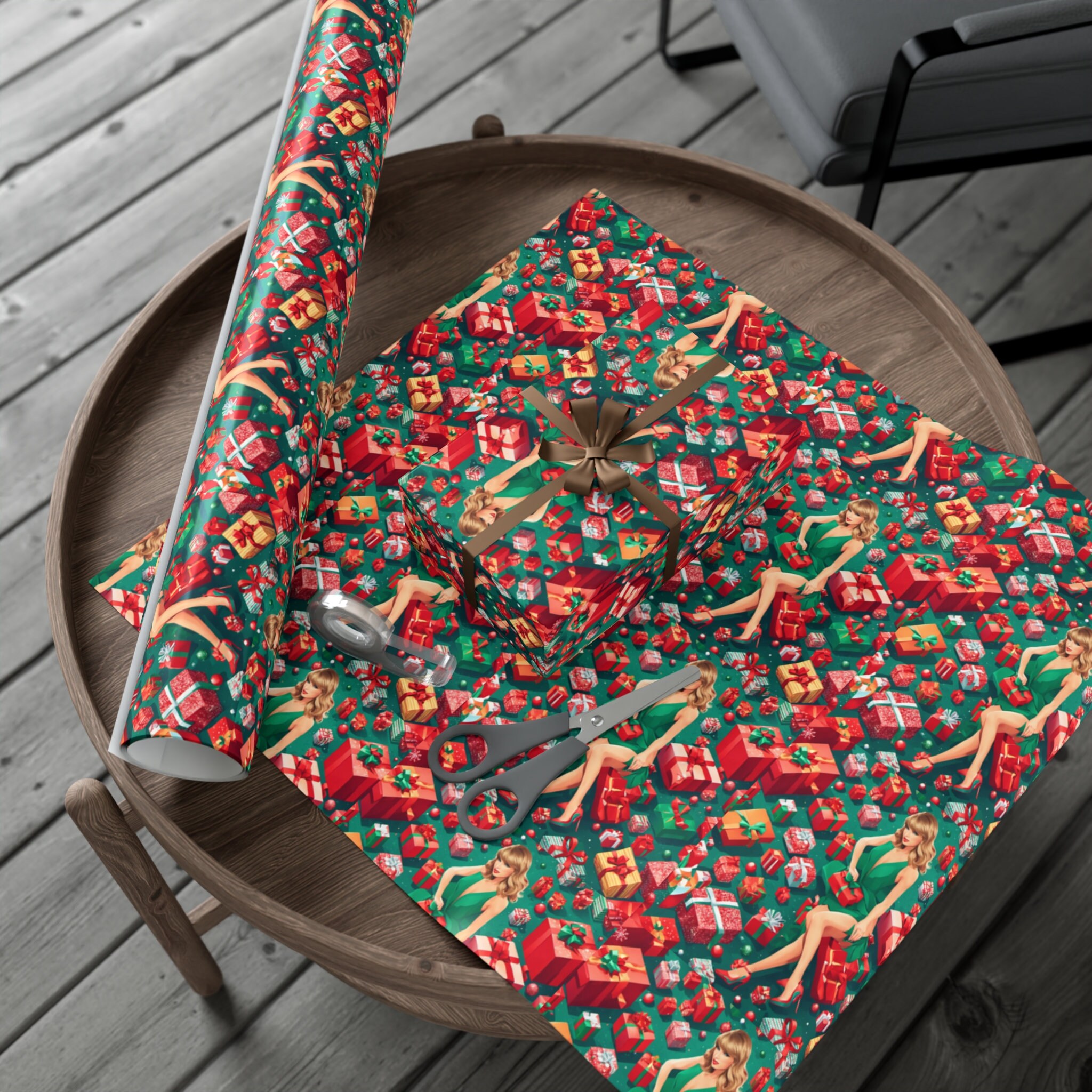 Unique Taylor fans wrapping paper for swift fans gift paper unique idea ...