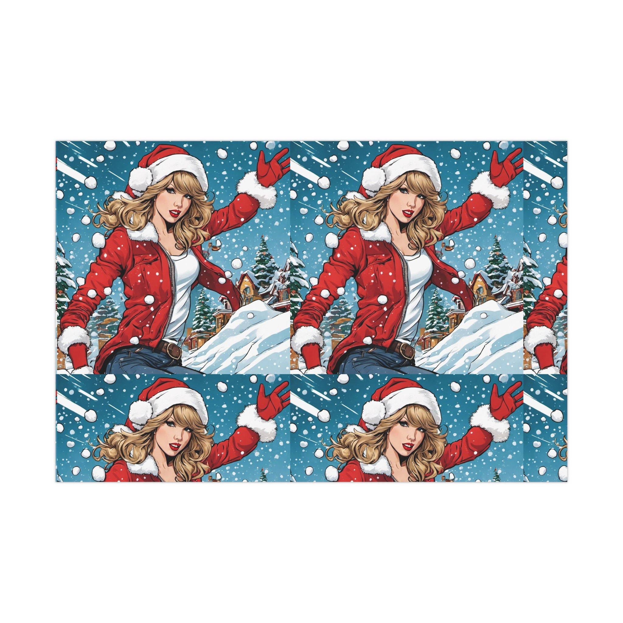 Taylor wrapping paper for swift fans gift for Christmas Unique Taylor ...