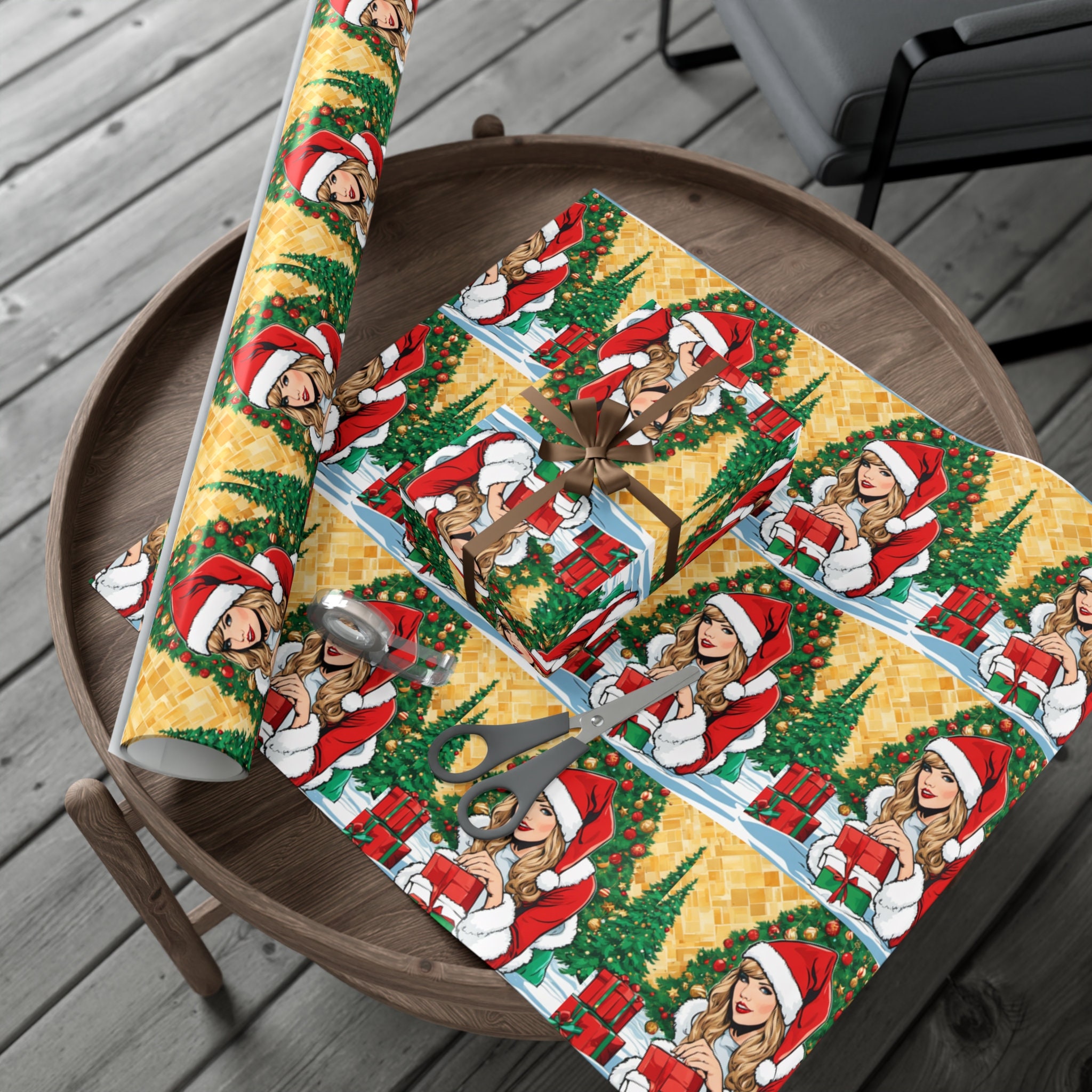 Taylor wrapping paper for swift fans gift for Christmas Unique Taylor ...