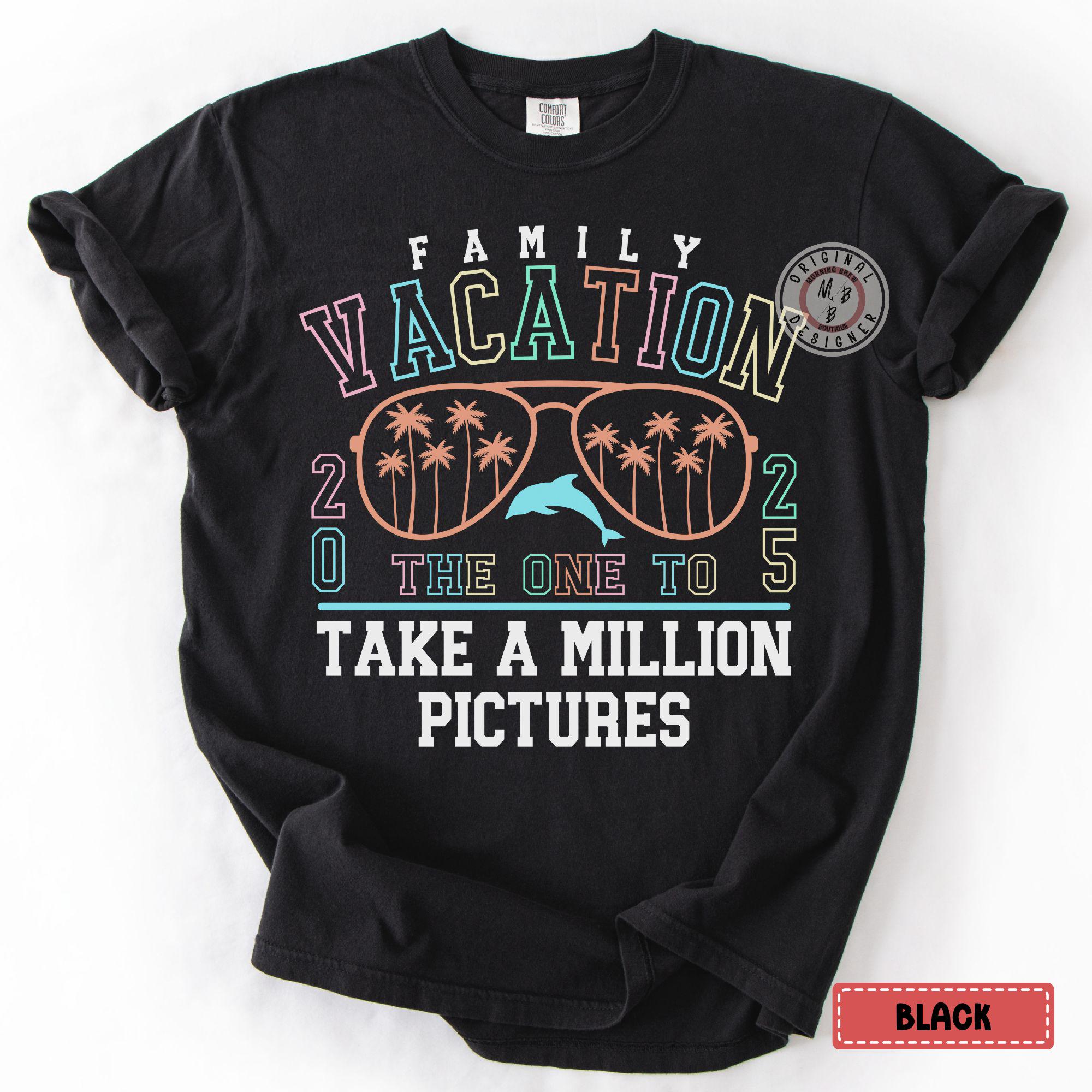 Comfort Colors* Custom Family Vacation 2025 Shirts, 2025 Funny Vacation ...