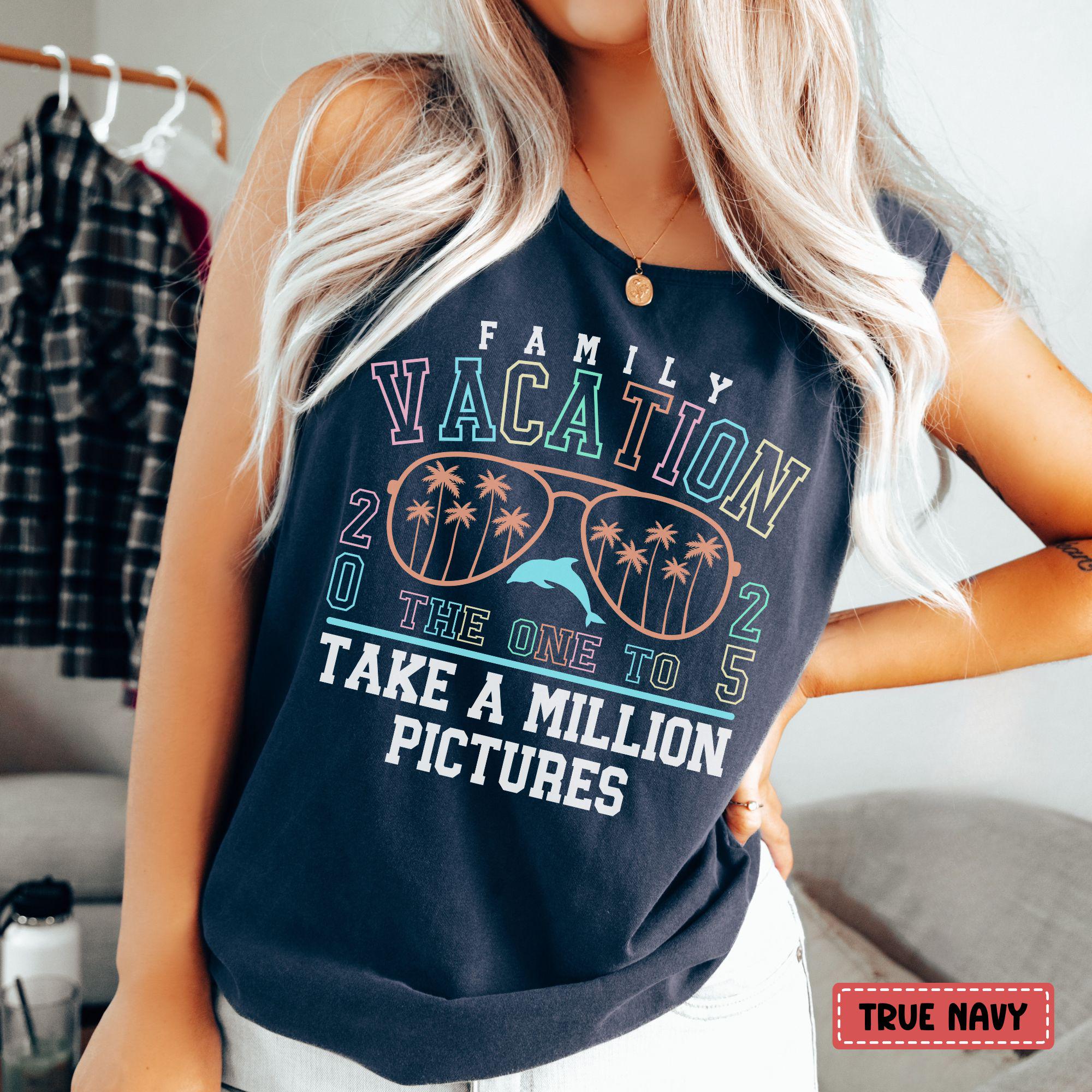Comfort Colors* Custom Family Vacation 2025 Shirts, 2025 Funny Vacation ...