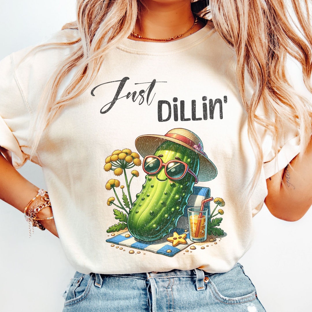Comfort Colors* Funny Pickle Shirt, Vintage Pickle Lover Shirt, Pickle ...