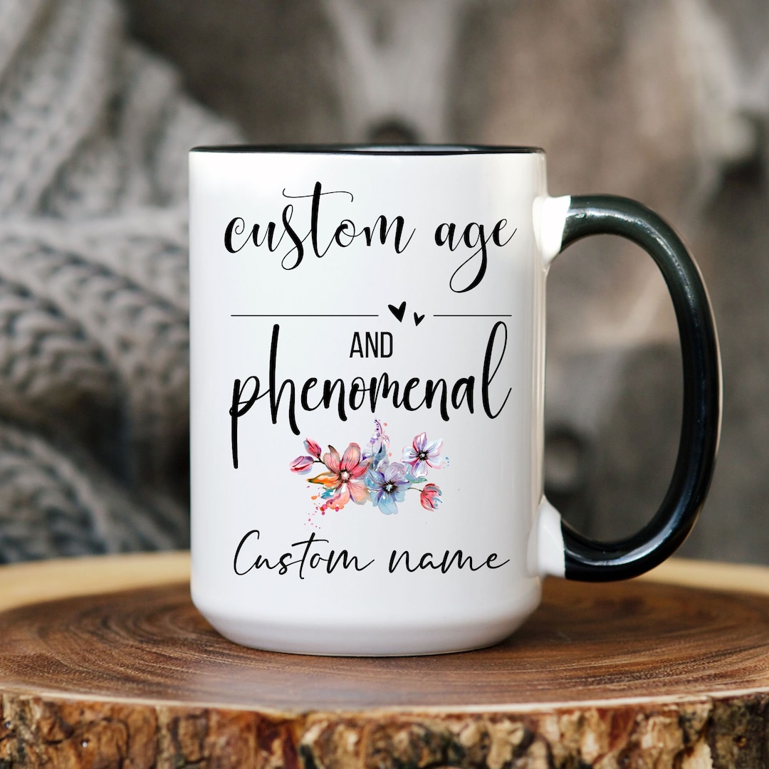 Personalized Name Birthday Mug, Custom Birthday Mug, Custom Friend ...