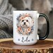 Personalized Maltese Dog Memorial Mug, Custom Loss of Pet Gift ...