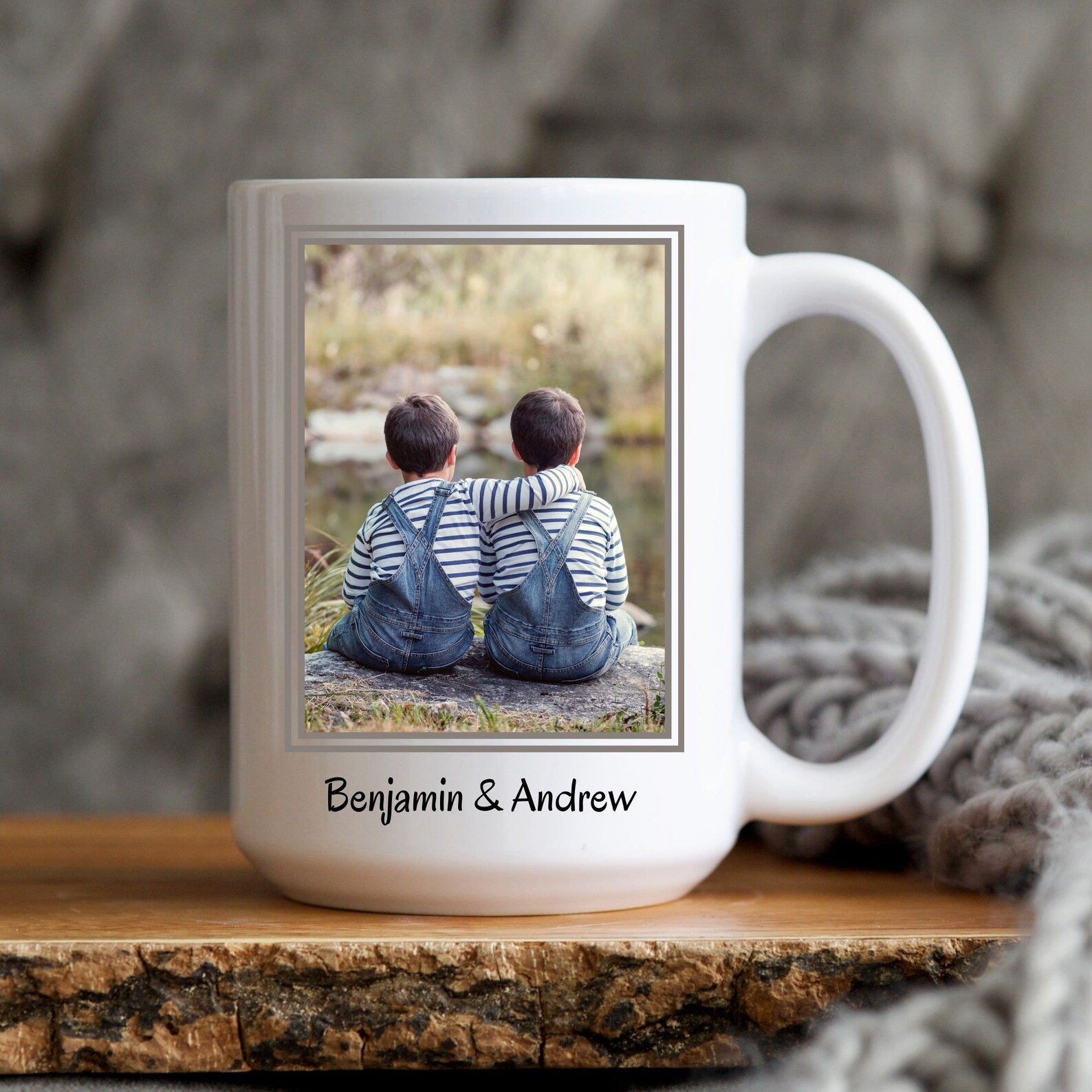 Personalized Brother Name Mug, Custom Brother Birthday Mug, Custom ...
