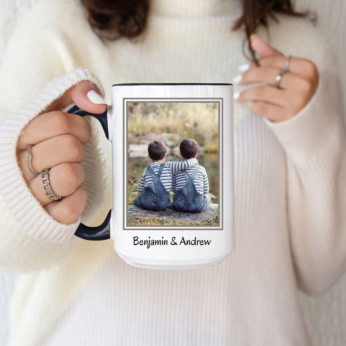 Personalized Brother Name Mug, Custom Brother Birthday Mug, Custom ...