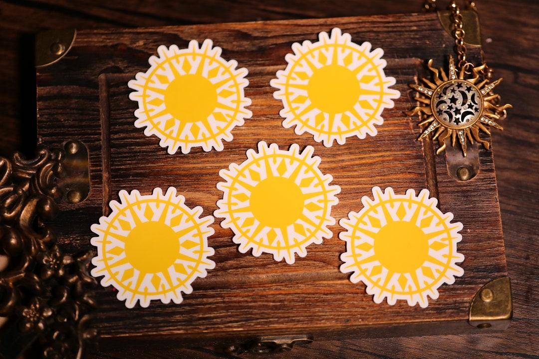 The Holy Sun Die Cut Sticker - Etsy