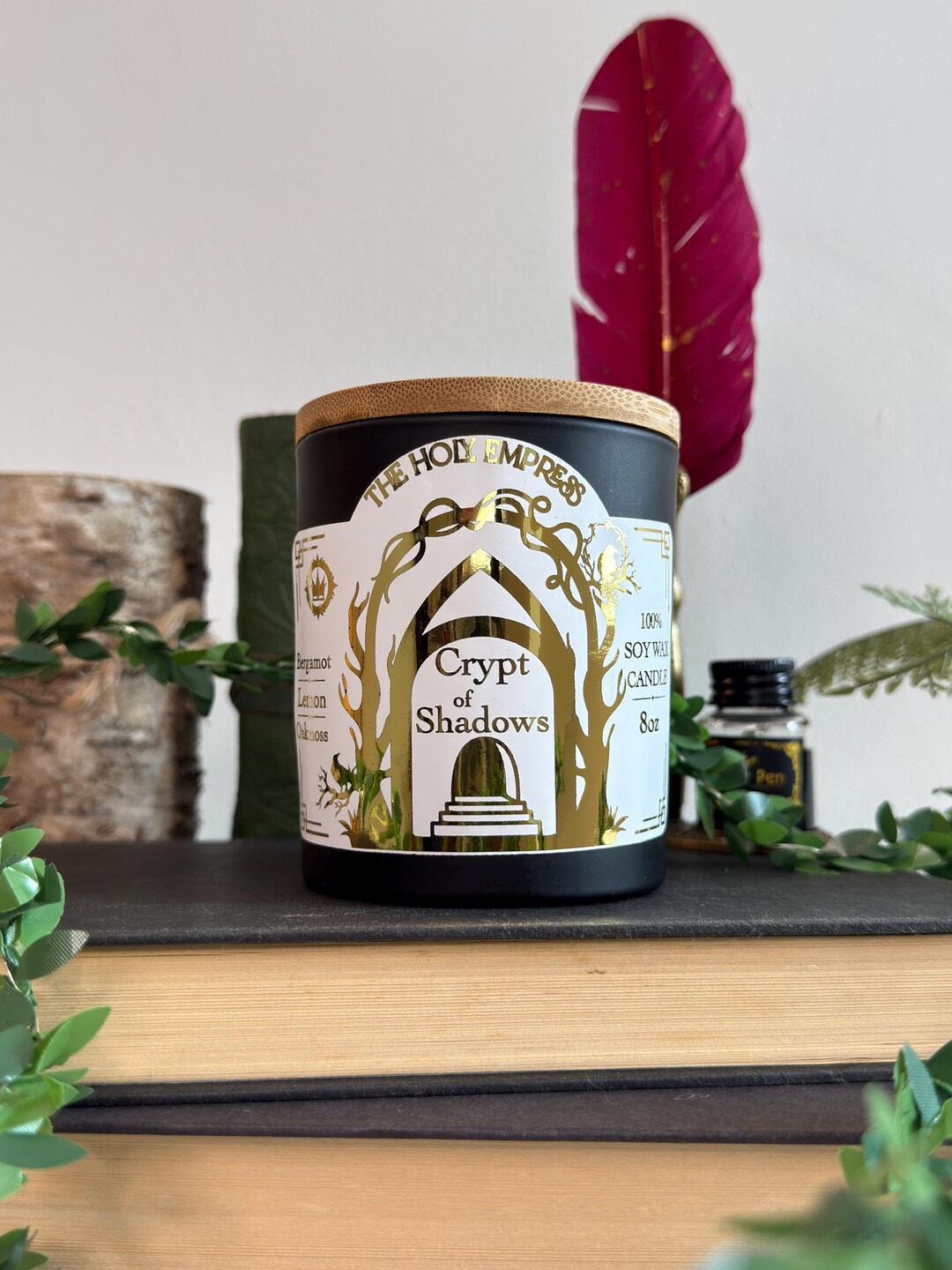 Crypt of Shadows Candle: Lotr-inspired Soy Candle, 8oz - Etsy