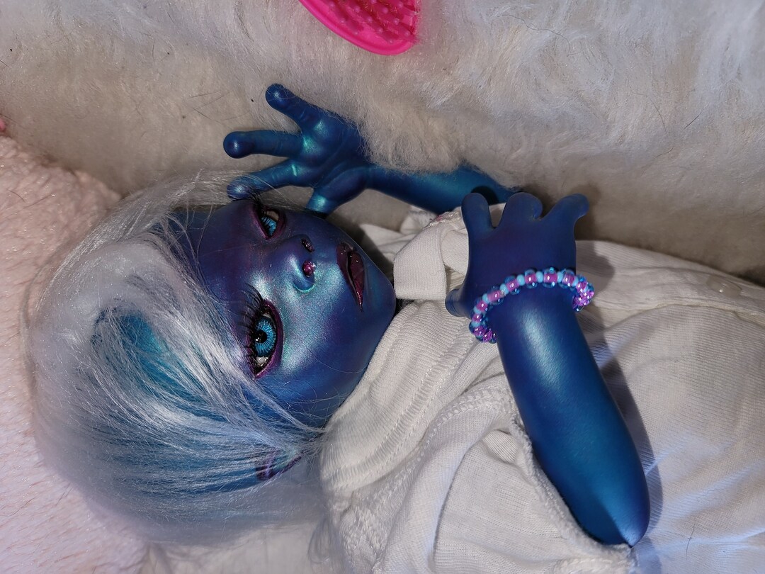 Artist Made Imany Alien Baby Reborn Doll, Kit is by Noemi Roarks and is ...