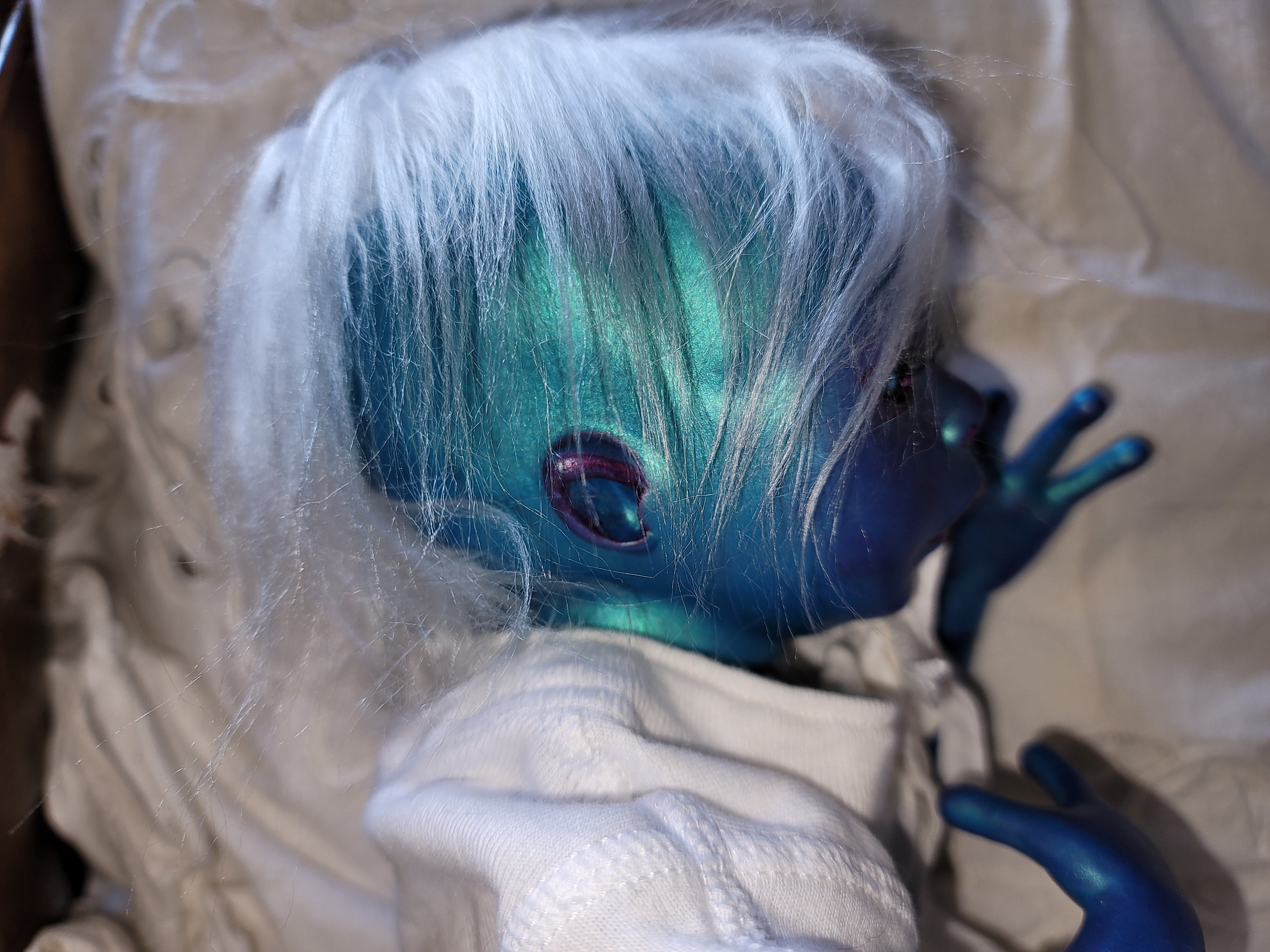 Artist Made Imany Alien Baby Reborn Doll Kit is by Noemi - Etsy