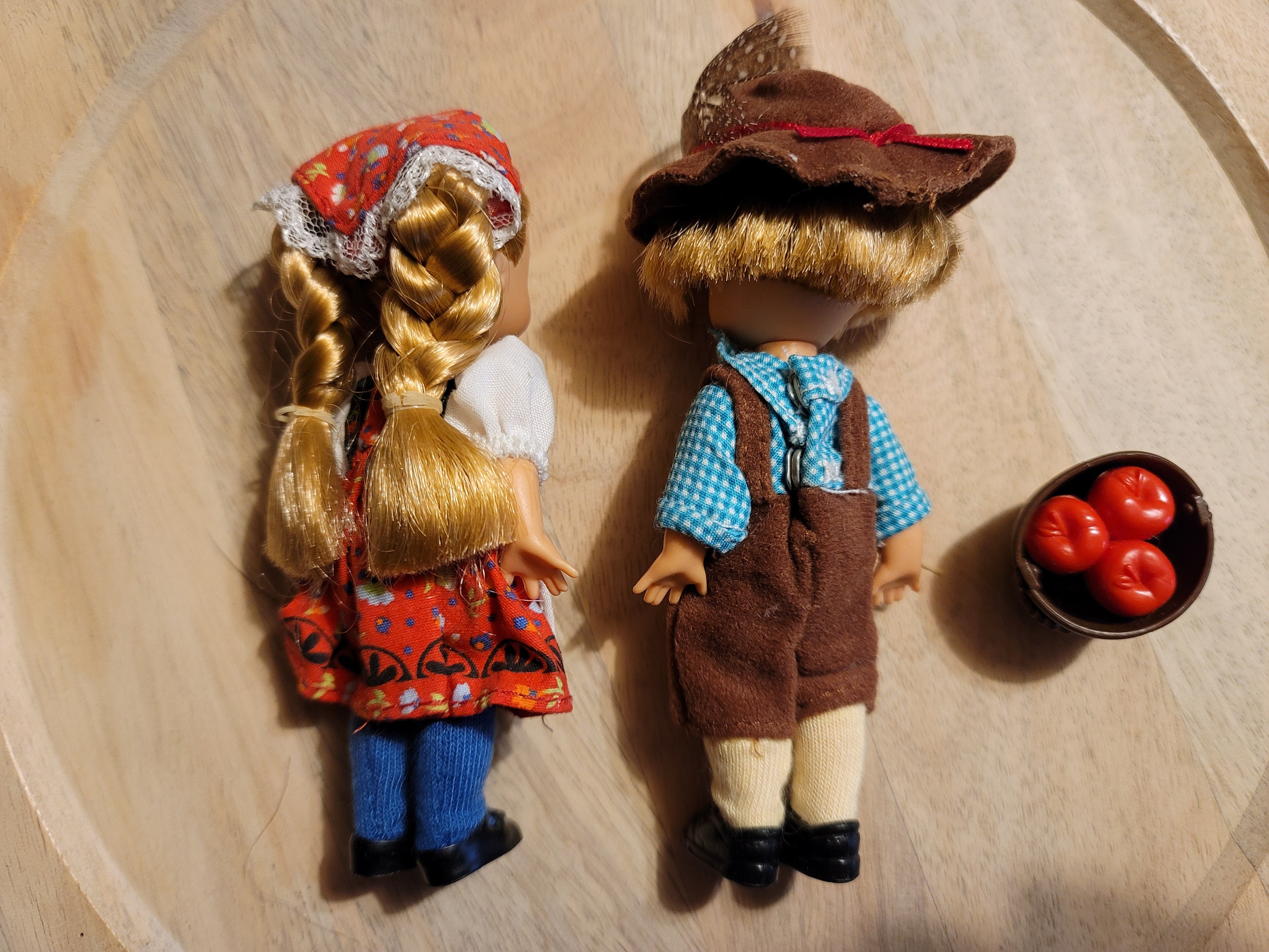 Vintage Kelly Hansel and Gretel Dolls, Mattel Barbie Babies, Baby ...