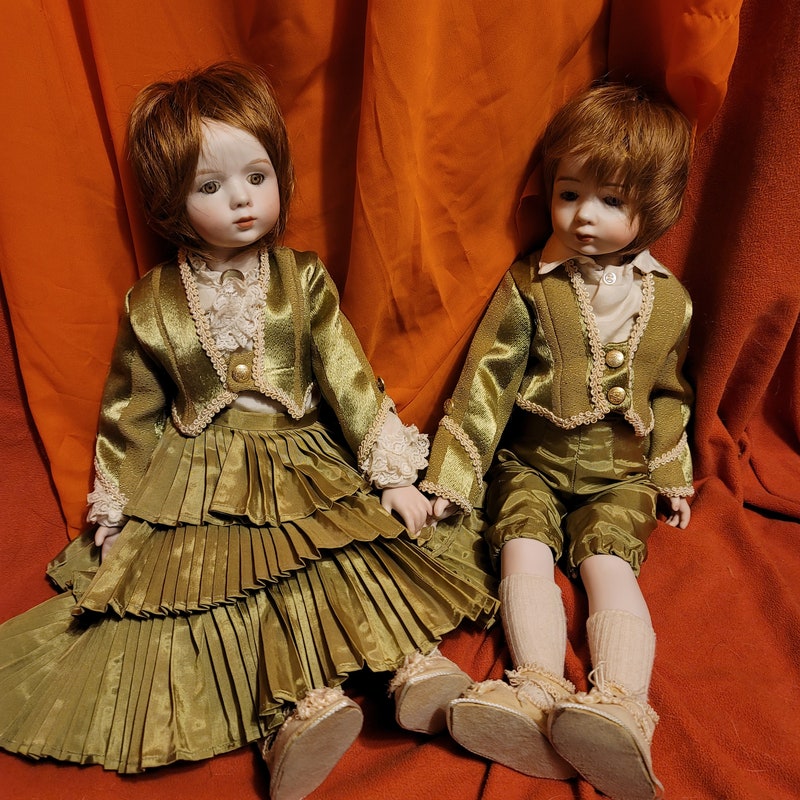Twin Dolls - Etsy