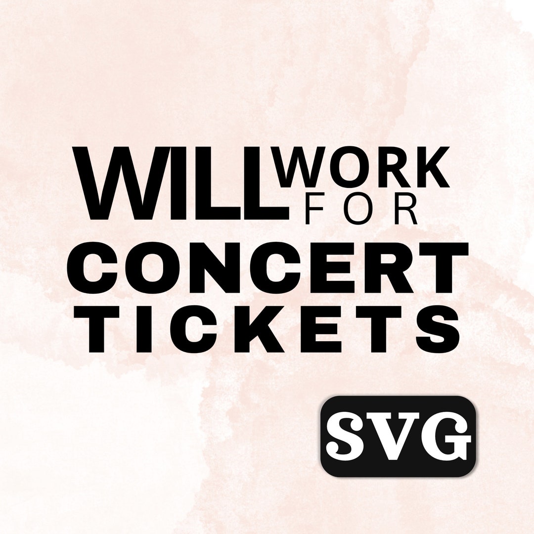 Work for It Svg, Work Svg, Concert Svg, Rock and Roll Svg, Music Svg ...