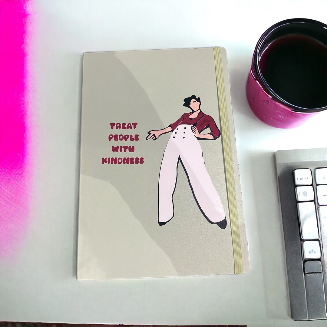 Harry Styles Notebook. Treat People With Kindness. Harry Styles Merch ...