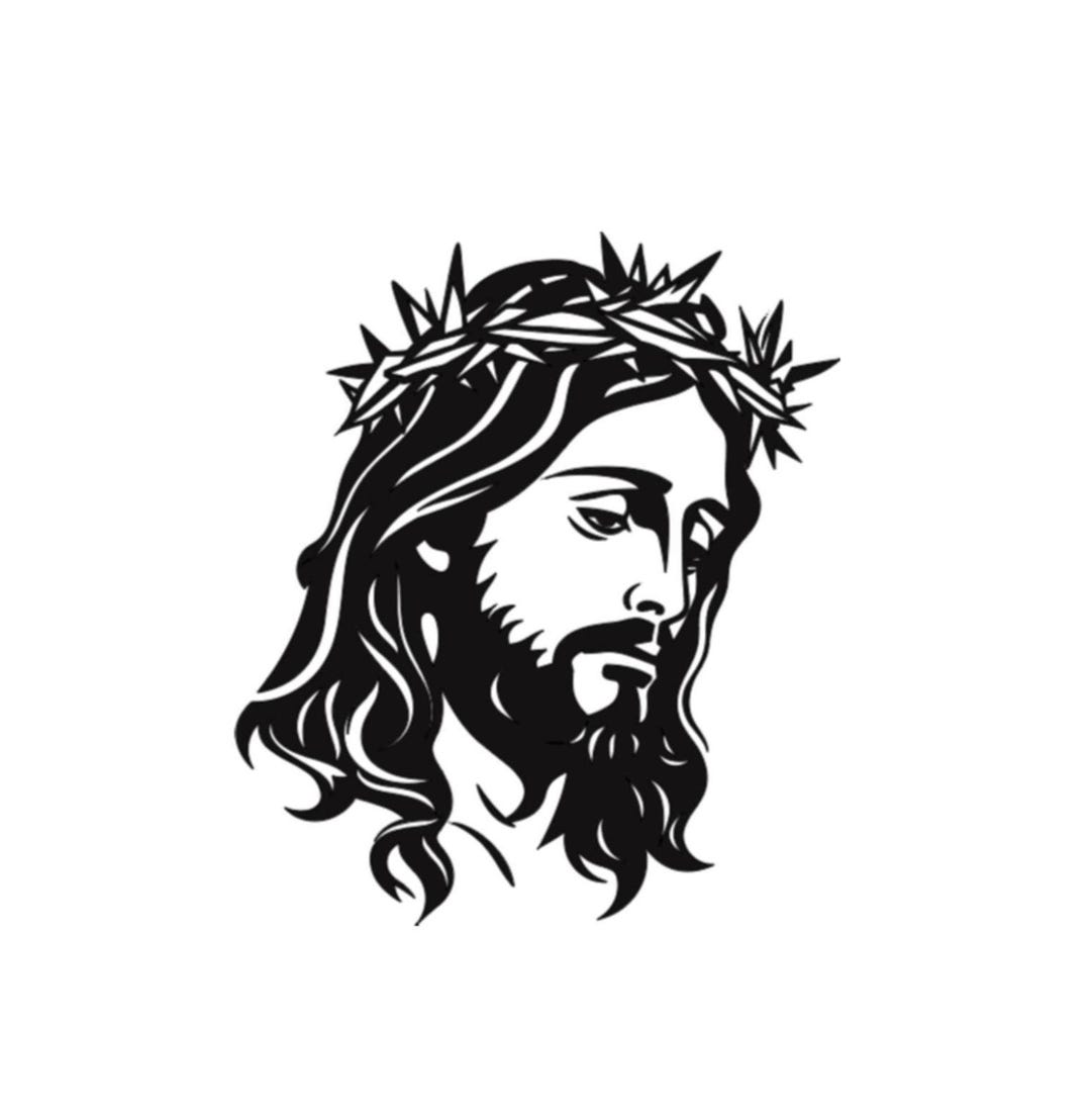 Jesus Crown of Thorns Decal | Christin Car Decal | Car | Truck ...