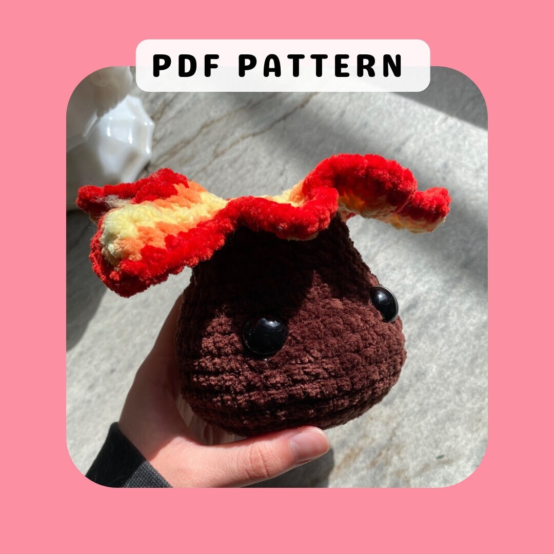 Poppable Volcano Crochet Pattern, Amigurumi Volcano, Crochet Lava ...