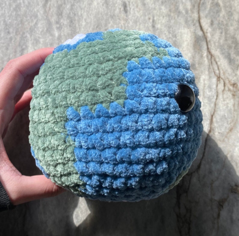 Earth Crochet Pattern, Earth Amigurumi Pattern, Space-themed Pattern ...