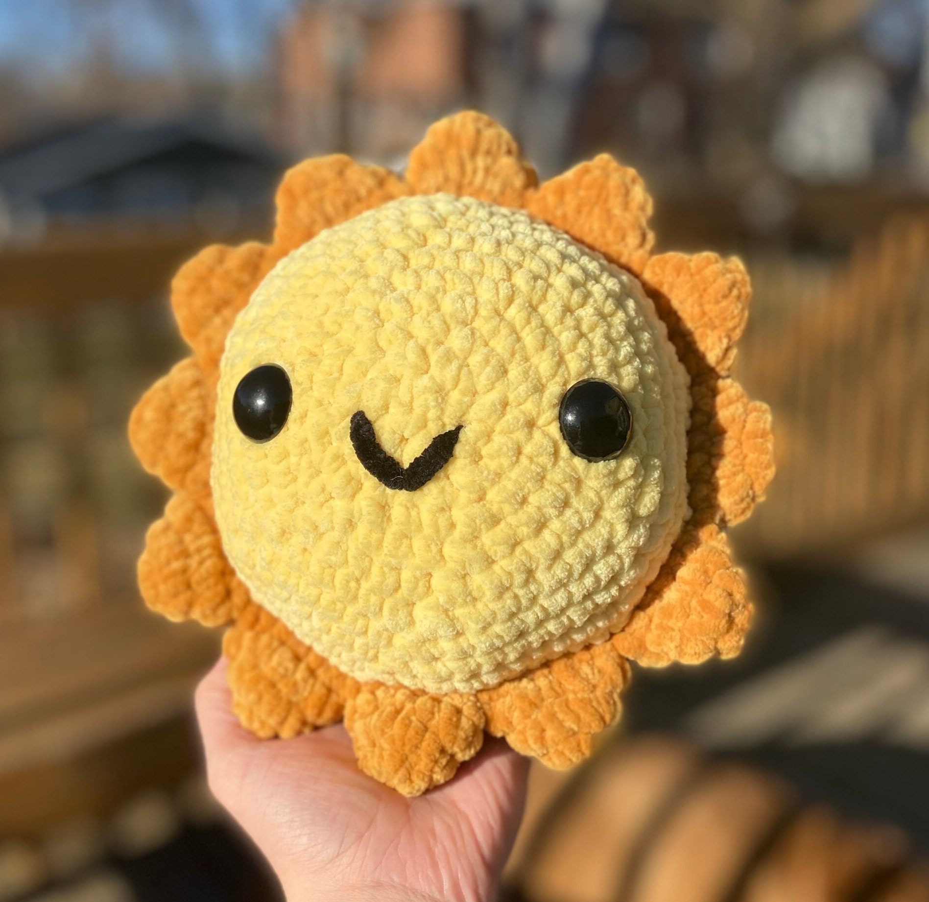 Sun Crochet Pattern, Crochet Sun Pattern, PDF Pattern, Amigurumi ...