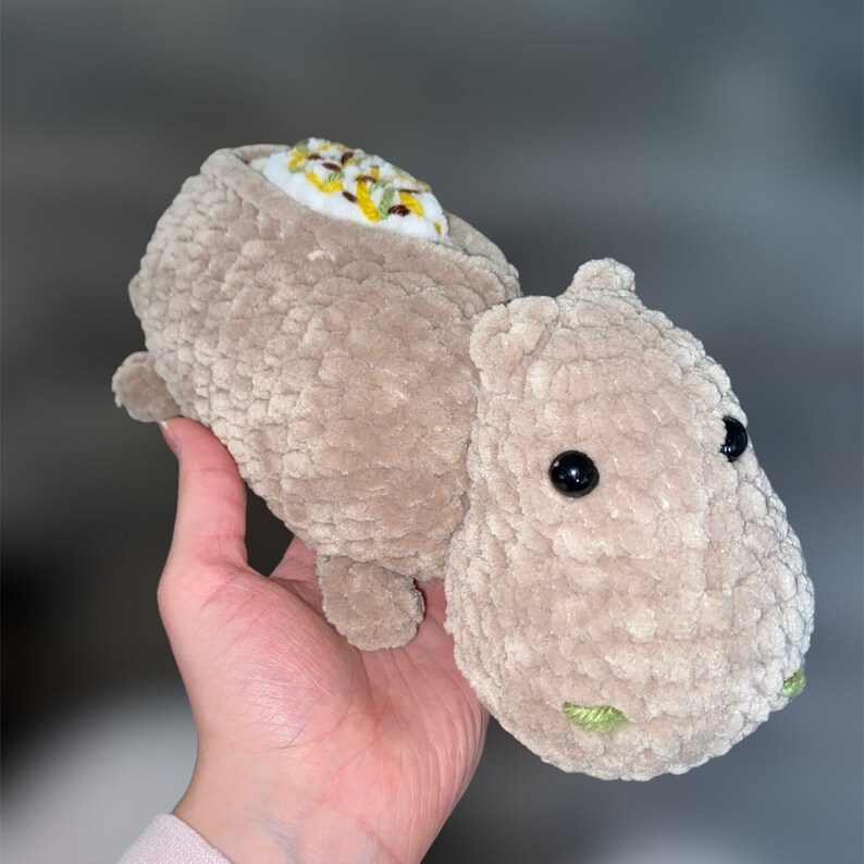Baked Hippotato Crochet PDF Pattern, Amigurumi Pattern, Crochet Pattern ...