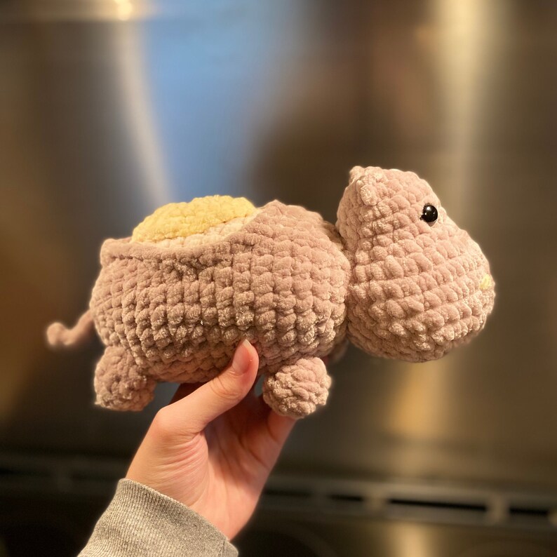 Baked Hippotato Crochet PDF Pattern, Amigurumi Pattern, Crochet Pattern ...