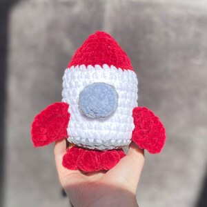 Rocket Crochet Pattern, Spaceship Crochet Pattern, Poppable Crochet ...