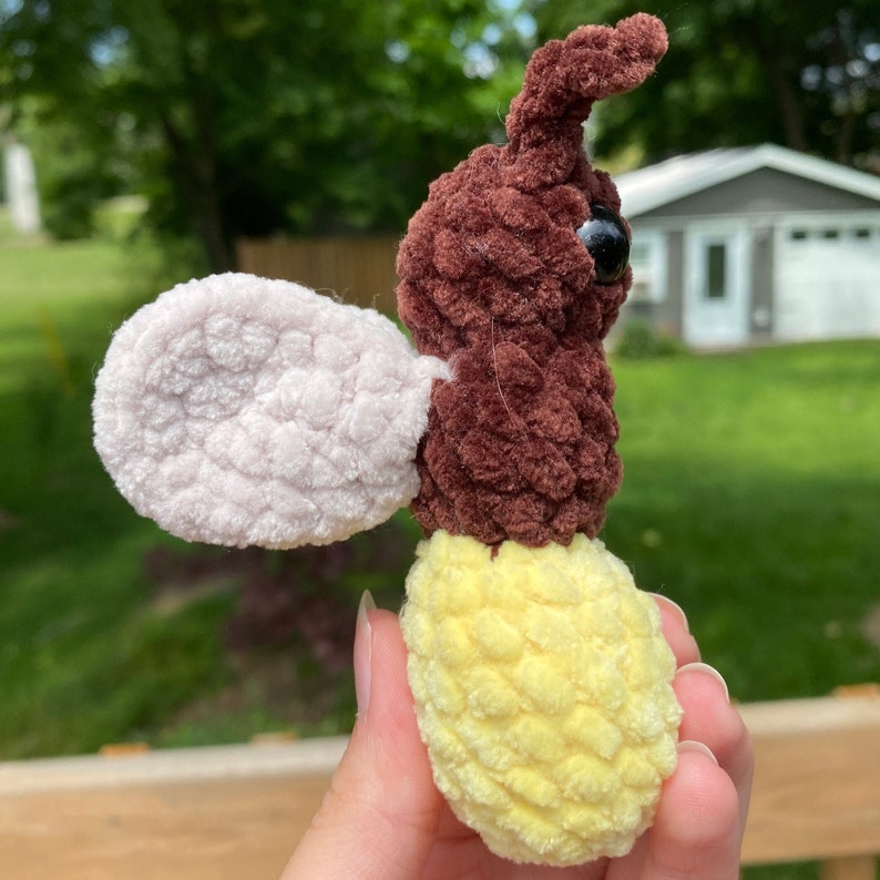 Low-sew Mini Firefly Crochet Pattern, Mini Lightning Bug Crochet ...