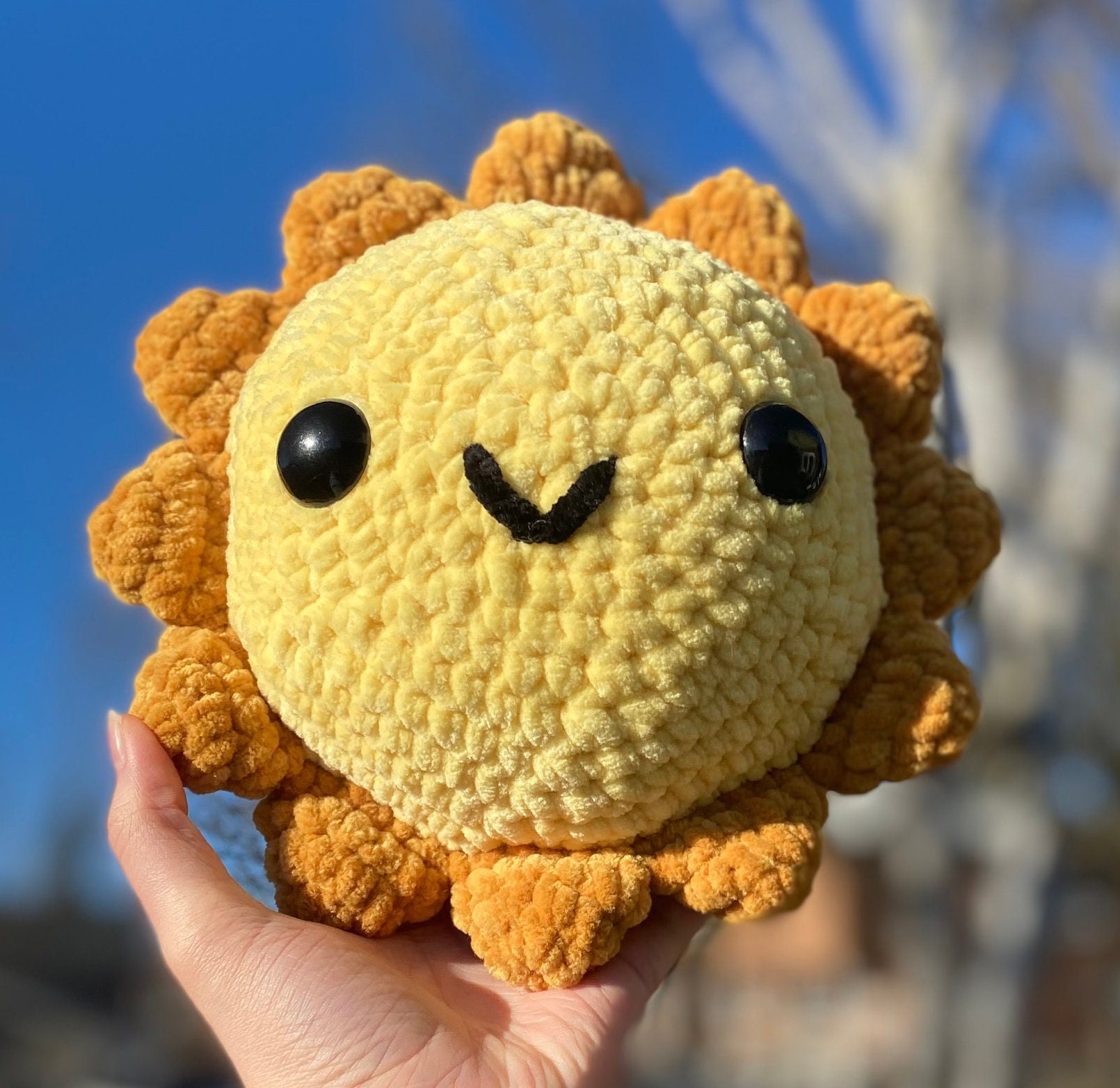 Sun Crochet Pattern, Crochet Sun Pattern, PDF Pattern, Amigurumi ...