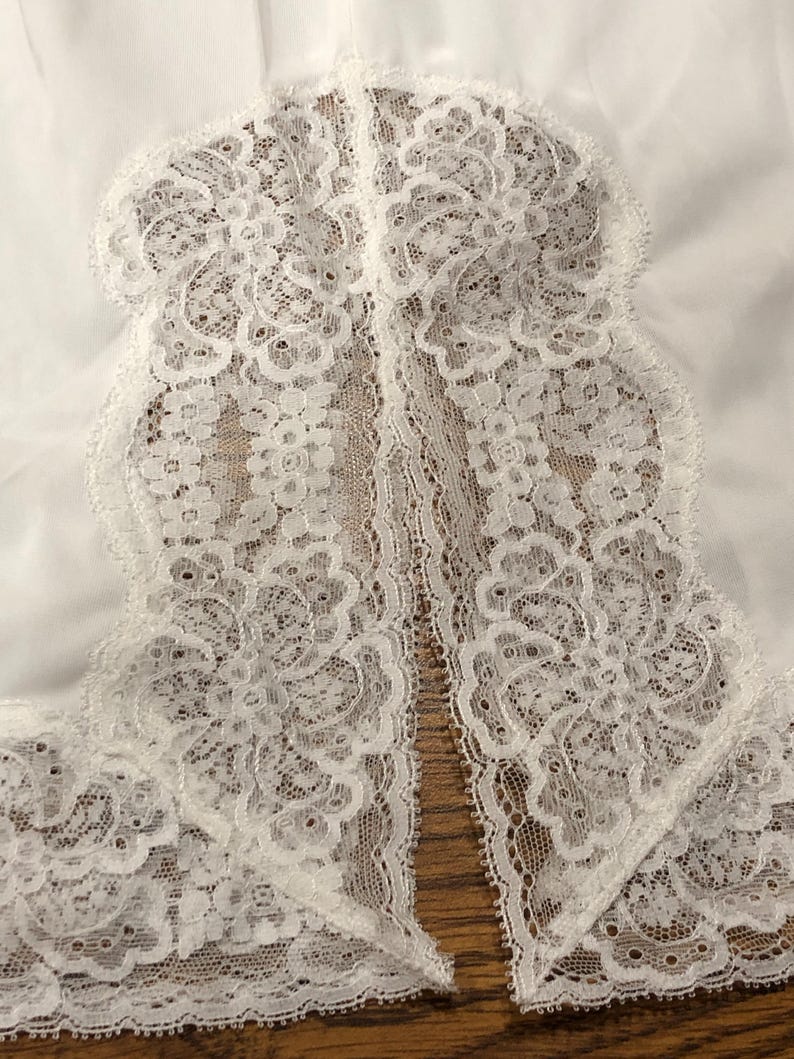 Vintage, White, Lady Lynne, Lacy, Half Slip, New With Tags - Etsy
