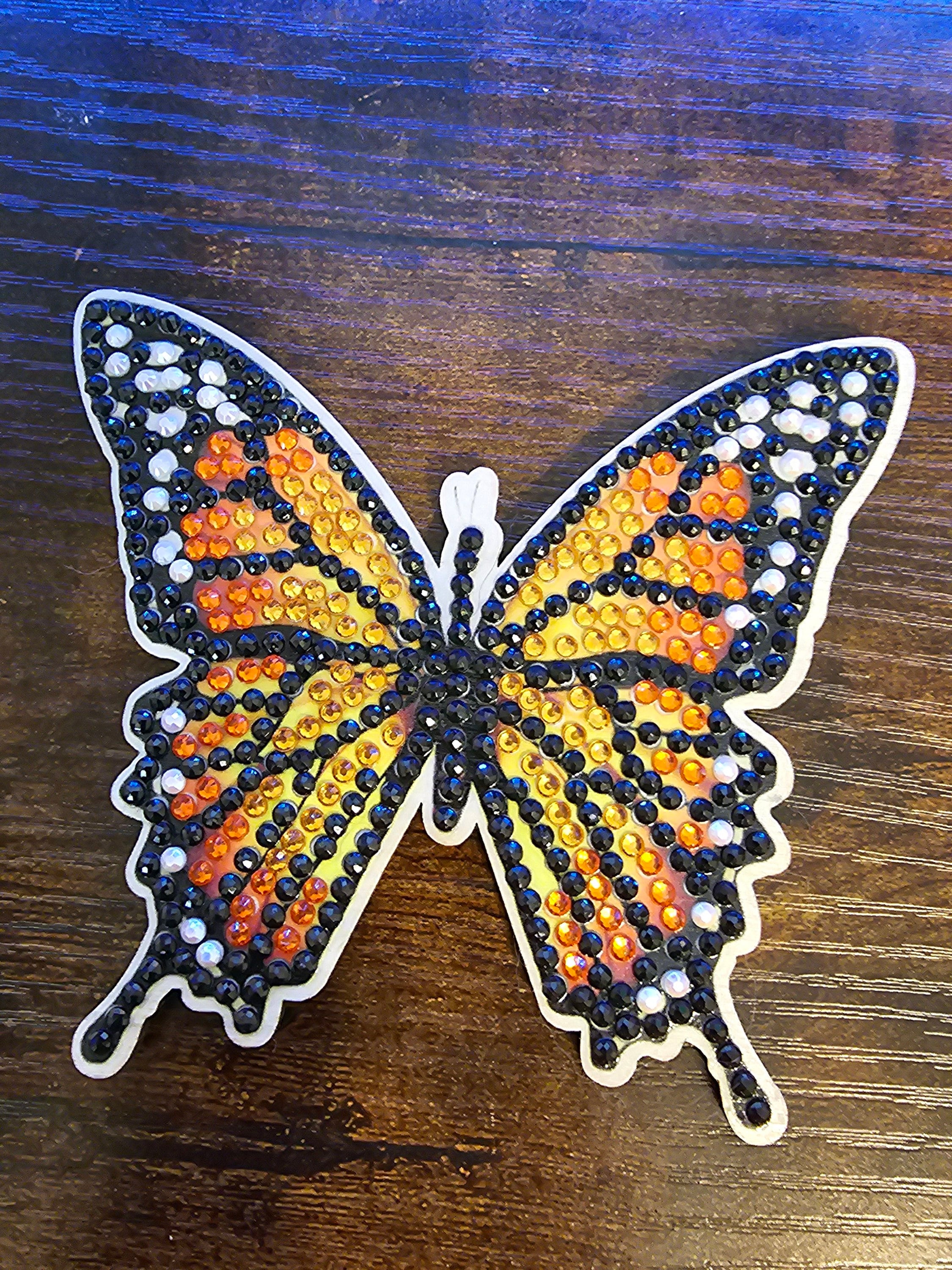 Diamond Art Butterfly Magnets - Etsy