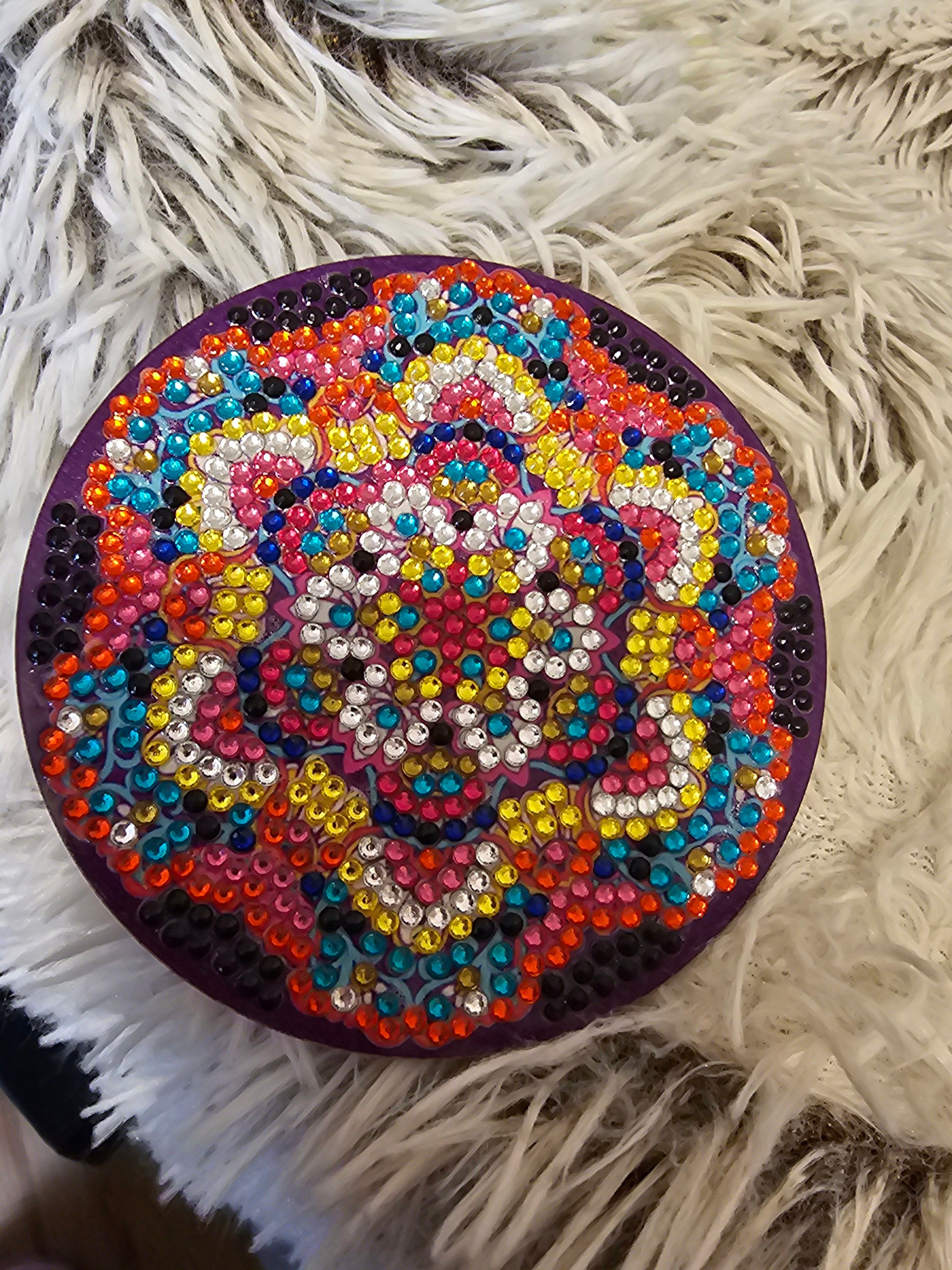 Diamond Art Coasters - Etsy