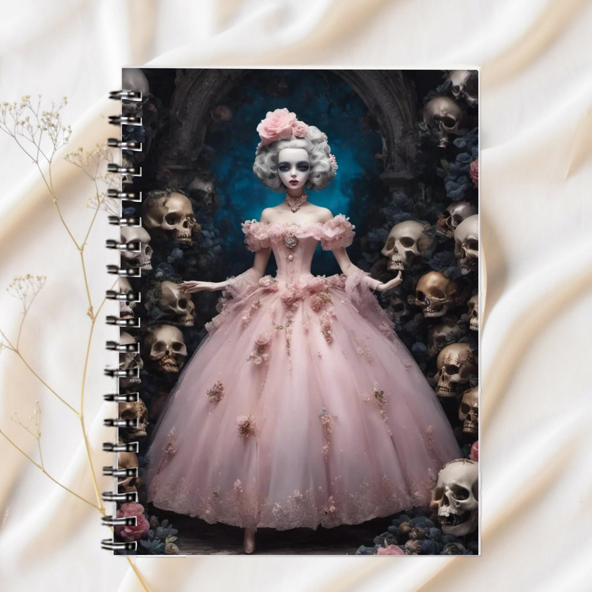 Goth Doll Gothic Journal, Goth Journal, Gothic Junk Journal, Gothic ...