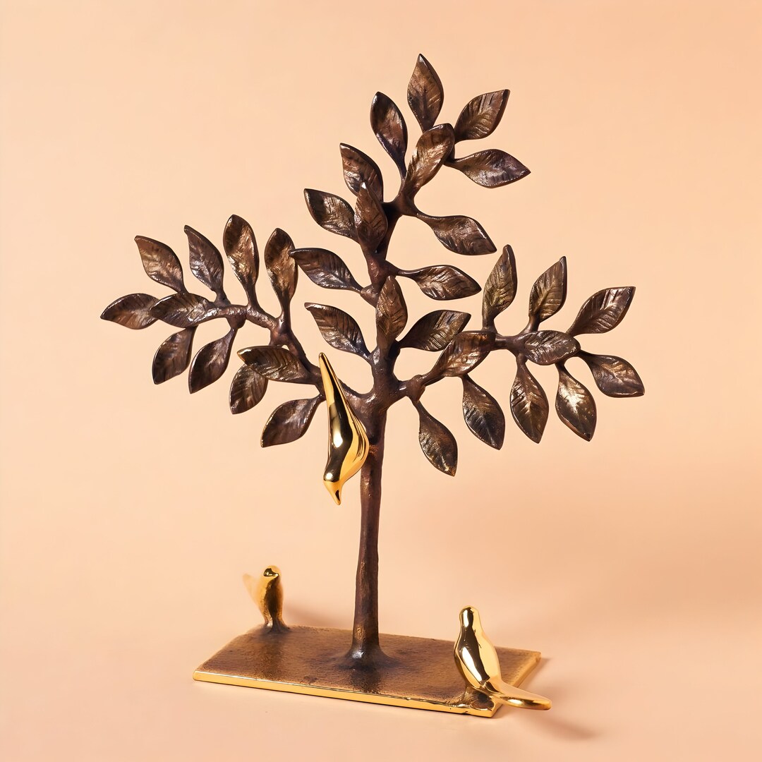 Isha Tree of Life Brass Decorative - Etsy