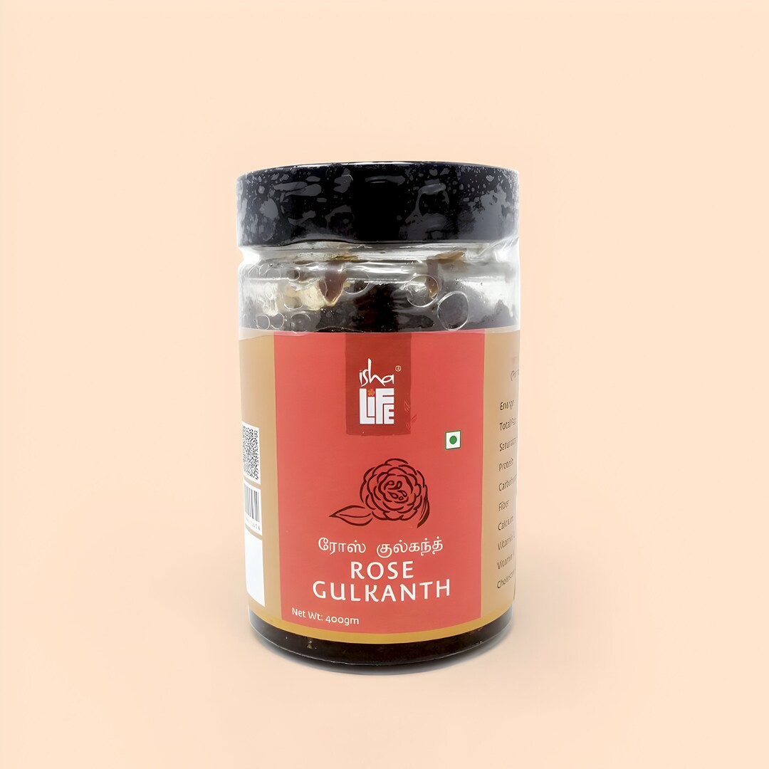 Rose Gulkanth 400 Gm. Natural Rose Petals Soaked in Pure - Etsy