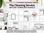 Cleaning Business Document Bundle Editable Cleaning Business Documents ...