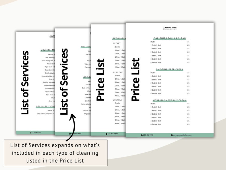 CLEANING CONTRACT TEMPLATE Commercial Cleaning Business Cleaning ...