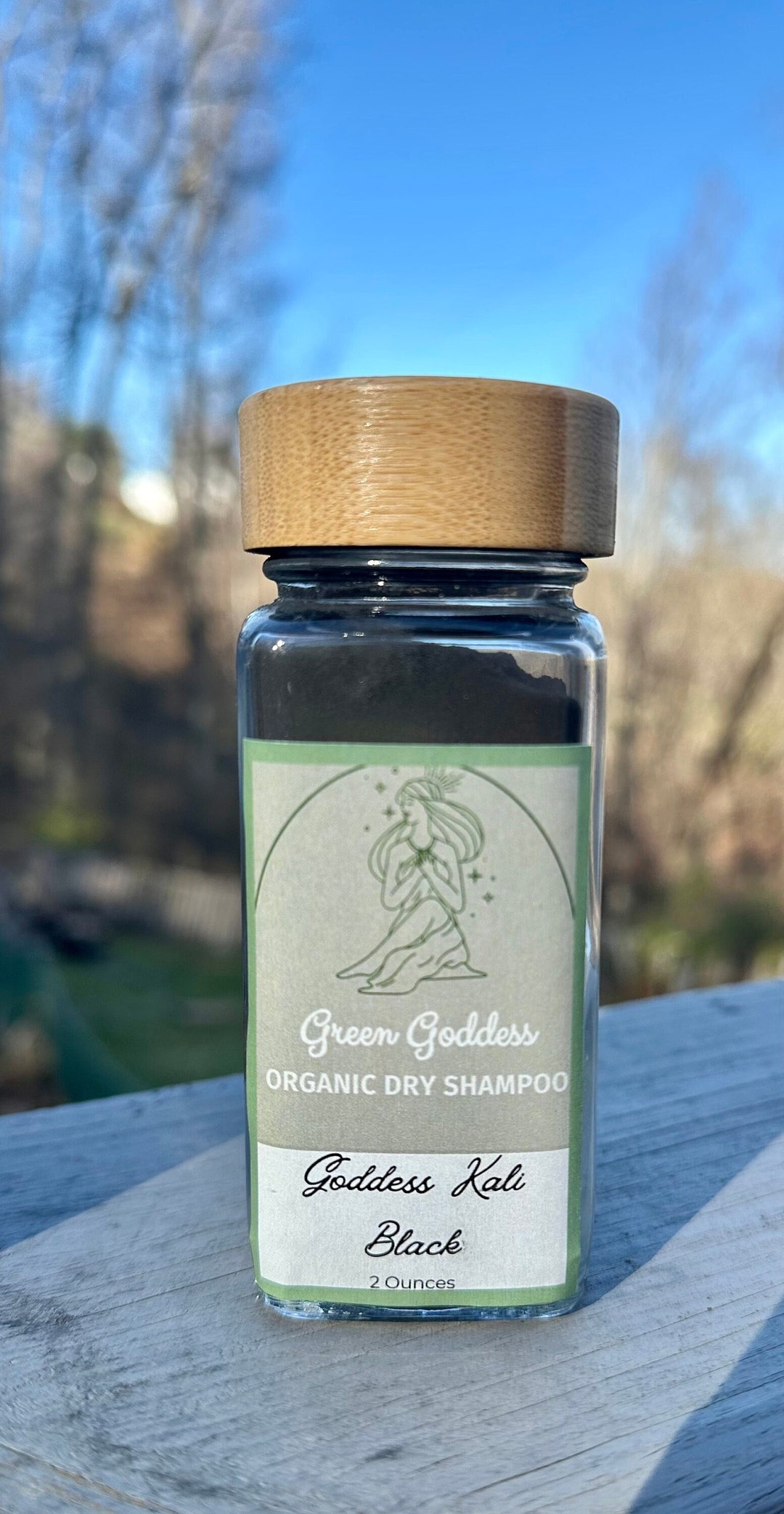 Green Goddess Dry Shampoo - Goddess Kali - Black Hair - Etsy