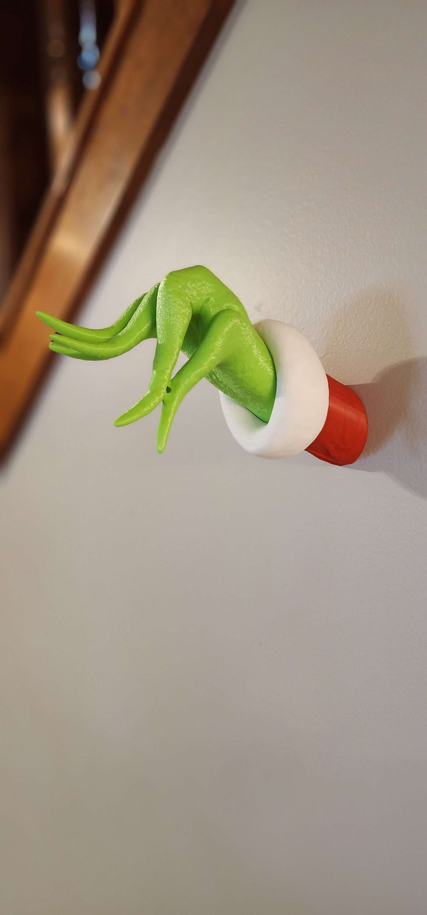 Grinch's Christmas Hand - Etsy