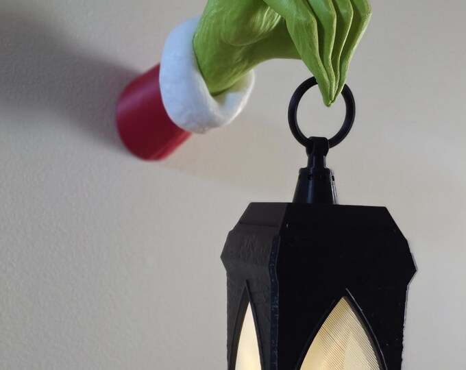 Grinch's Christmas Lantern - Etsy