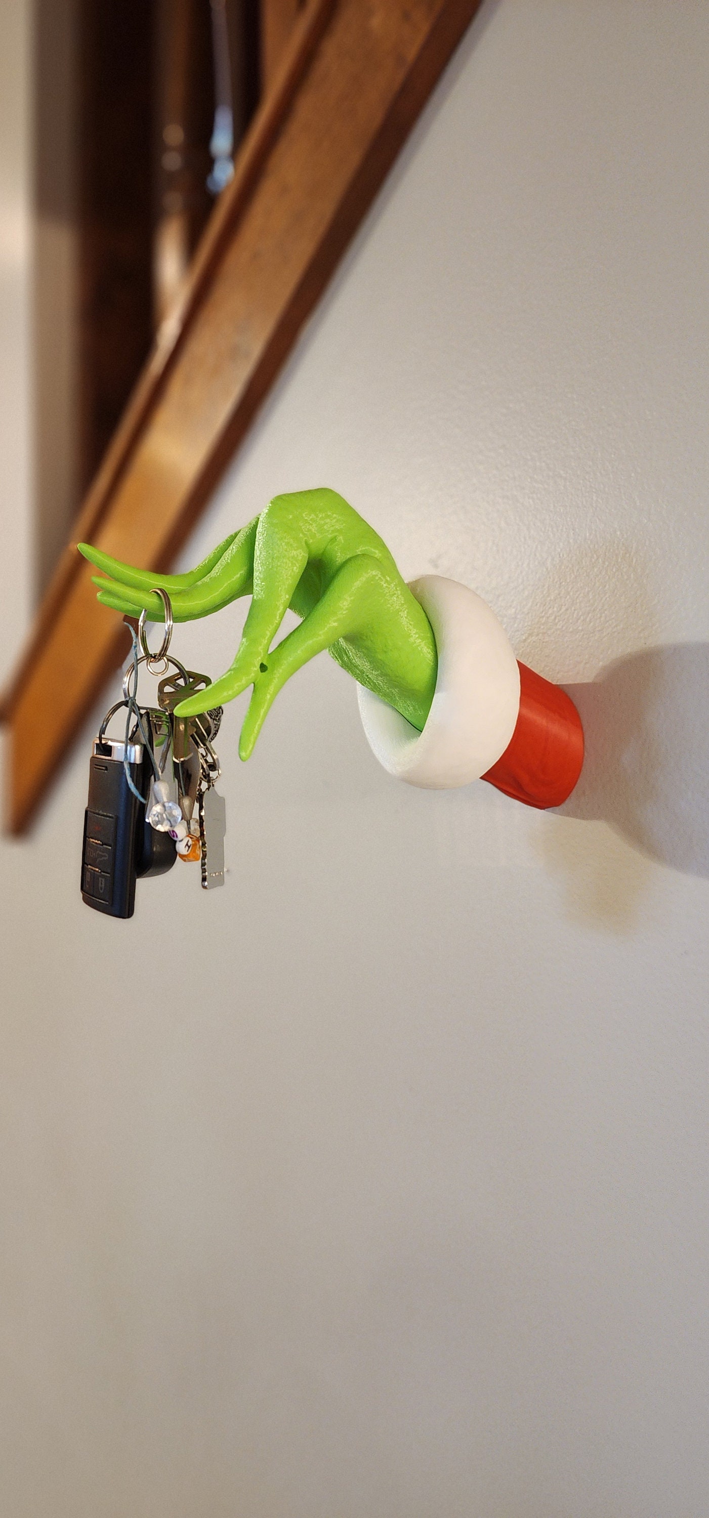 Grinch's Christmas Hand - Etsy