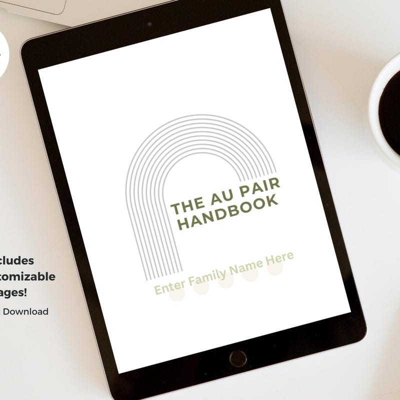 Nanny Guide Digital - Etsy