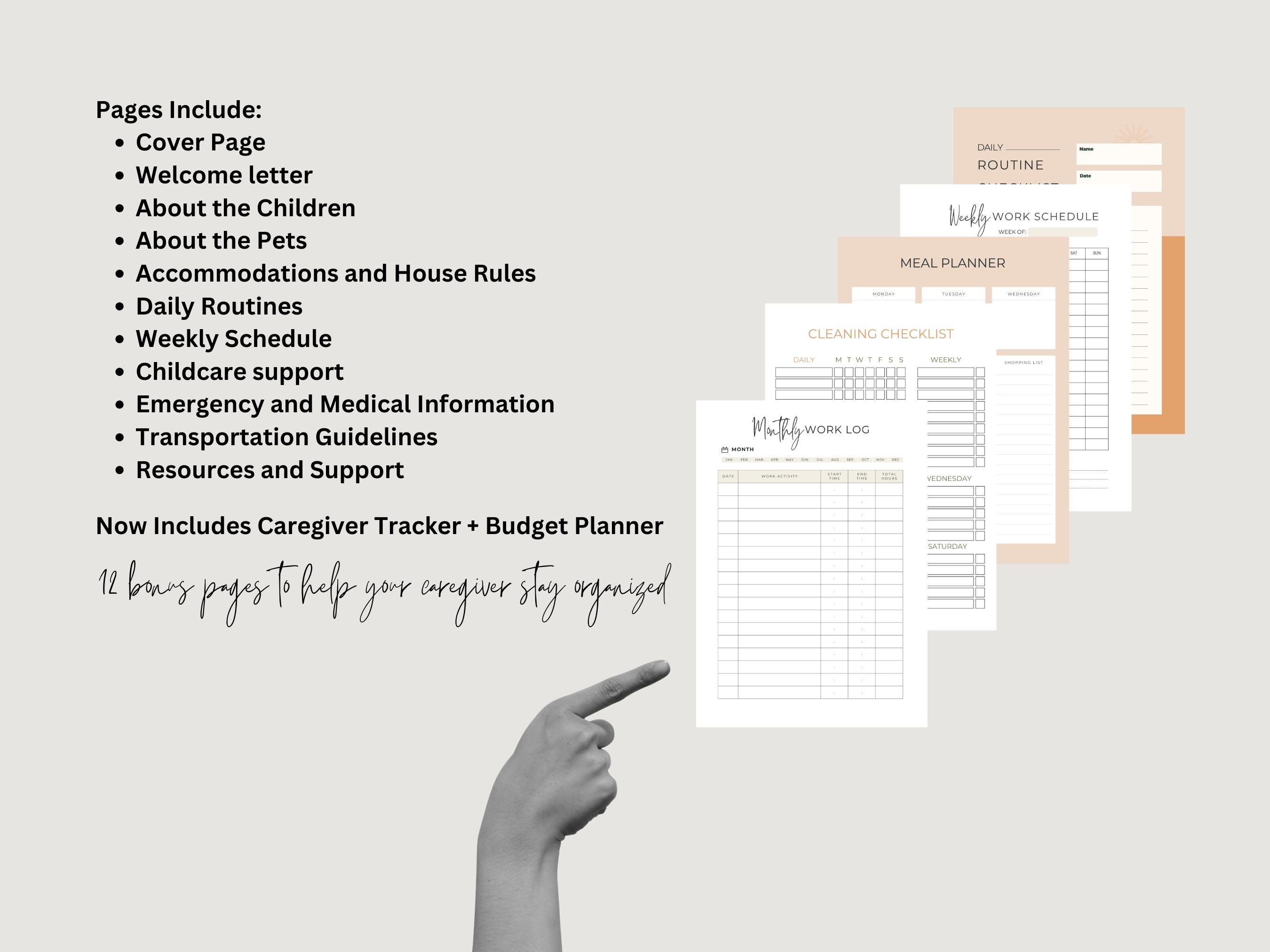 Customizable Au Pair Host Family Handbook: US Guide & Caregiver ...