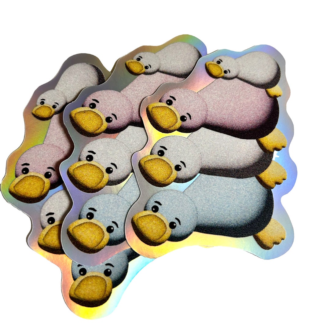 Holographic Stack of Googles Sticker - Etsy