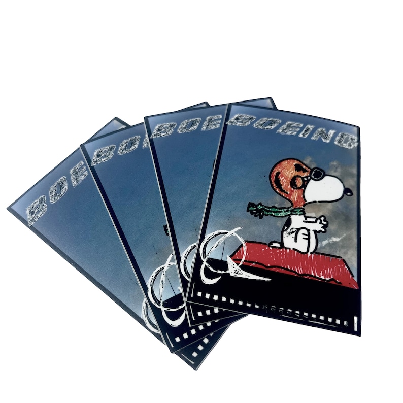 The Red Boeing Bootleg Sticker - Etsy