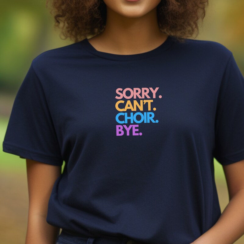 Funny Choir Shirt - Etsy