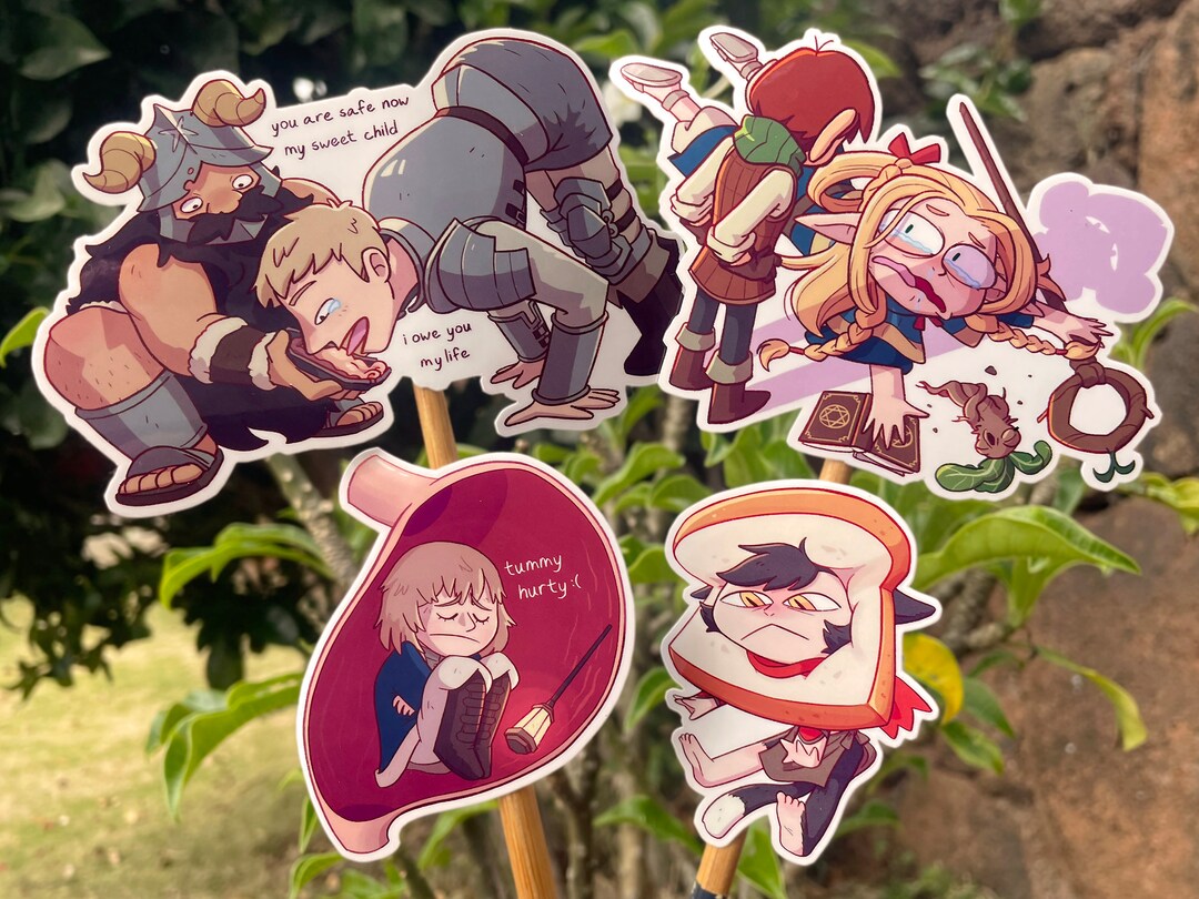 Dungeon Meme-shi Vinyl Sticker Set - Etsy