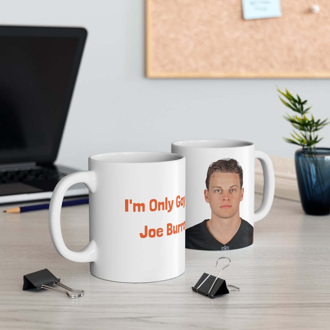 Funny NFL Joe Burrow Mug - Hilarious Football Fan Gift - Etsy
