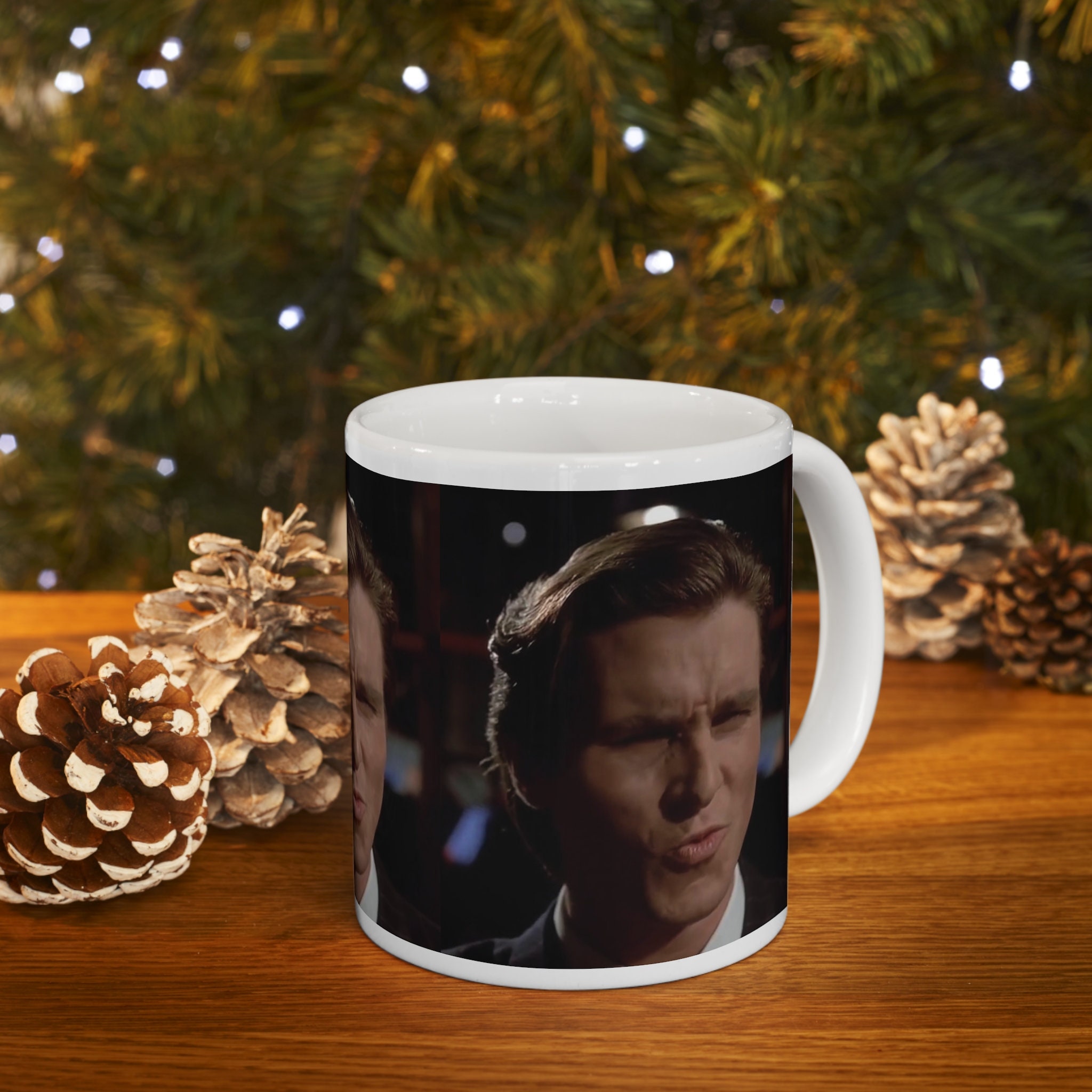 Funny Patrick Bateman Sigma Male Meme Mug - Etsy